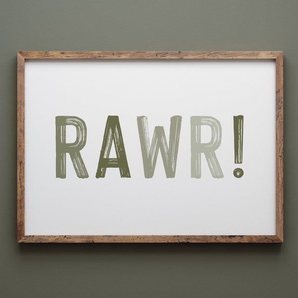 Dinosaur Rawr - Etsy