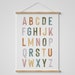 DIGITAL DOWNLOAD Alphabet Poster Rainbow Educational - Etsy