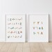 DIGITAL DOWNLOAD Arabic Wall Art Kids Arabic Alphabet | Etsy