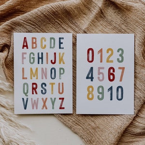 DIGITAL DOWNLOAD • Alphabet Poster • Classroom Decor Preschool • ABC ...