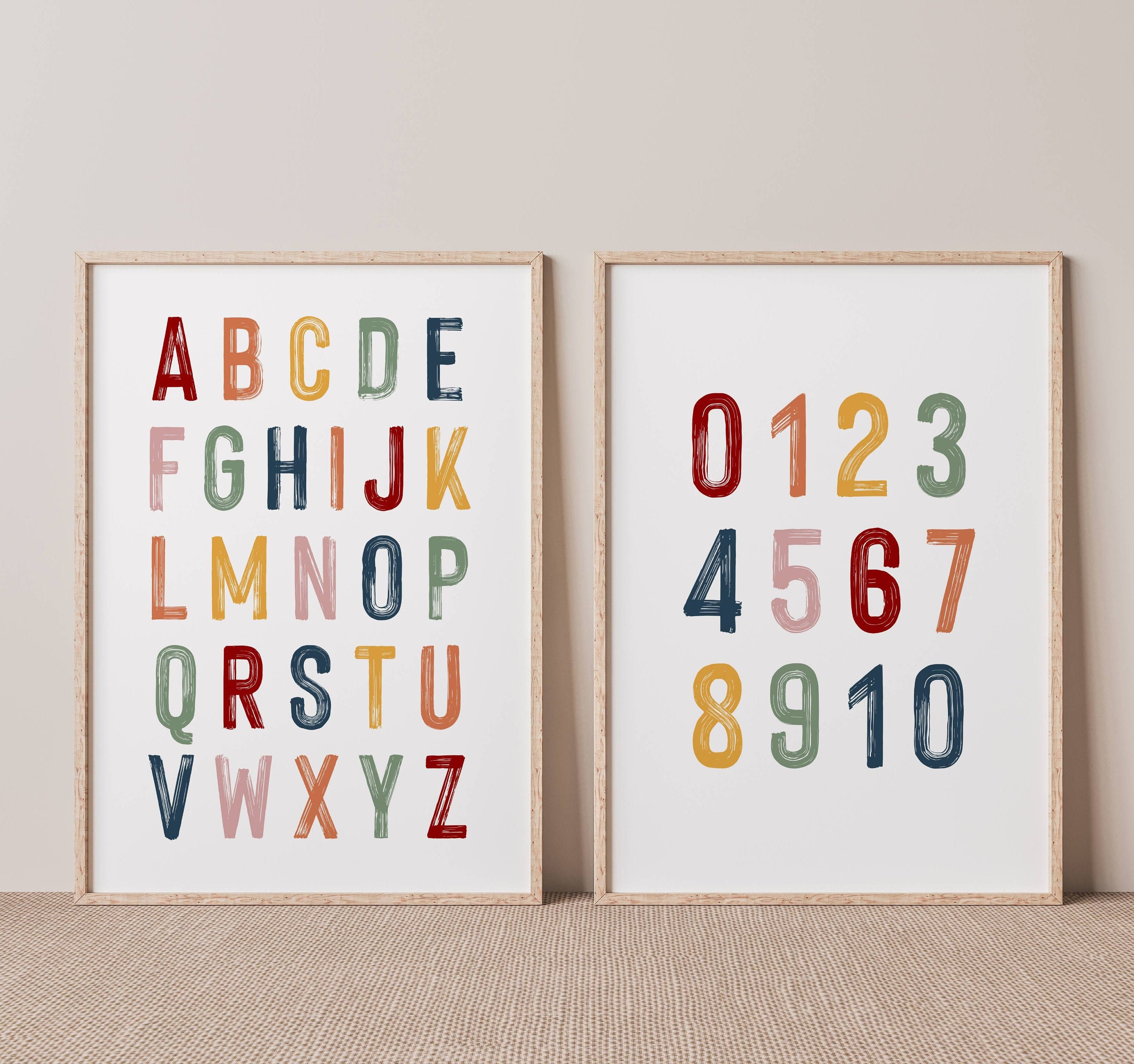 DIGITAL DOWNLOAD Alphabet Poster Classroom Decor Preschool - Etsy