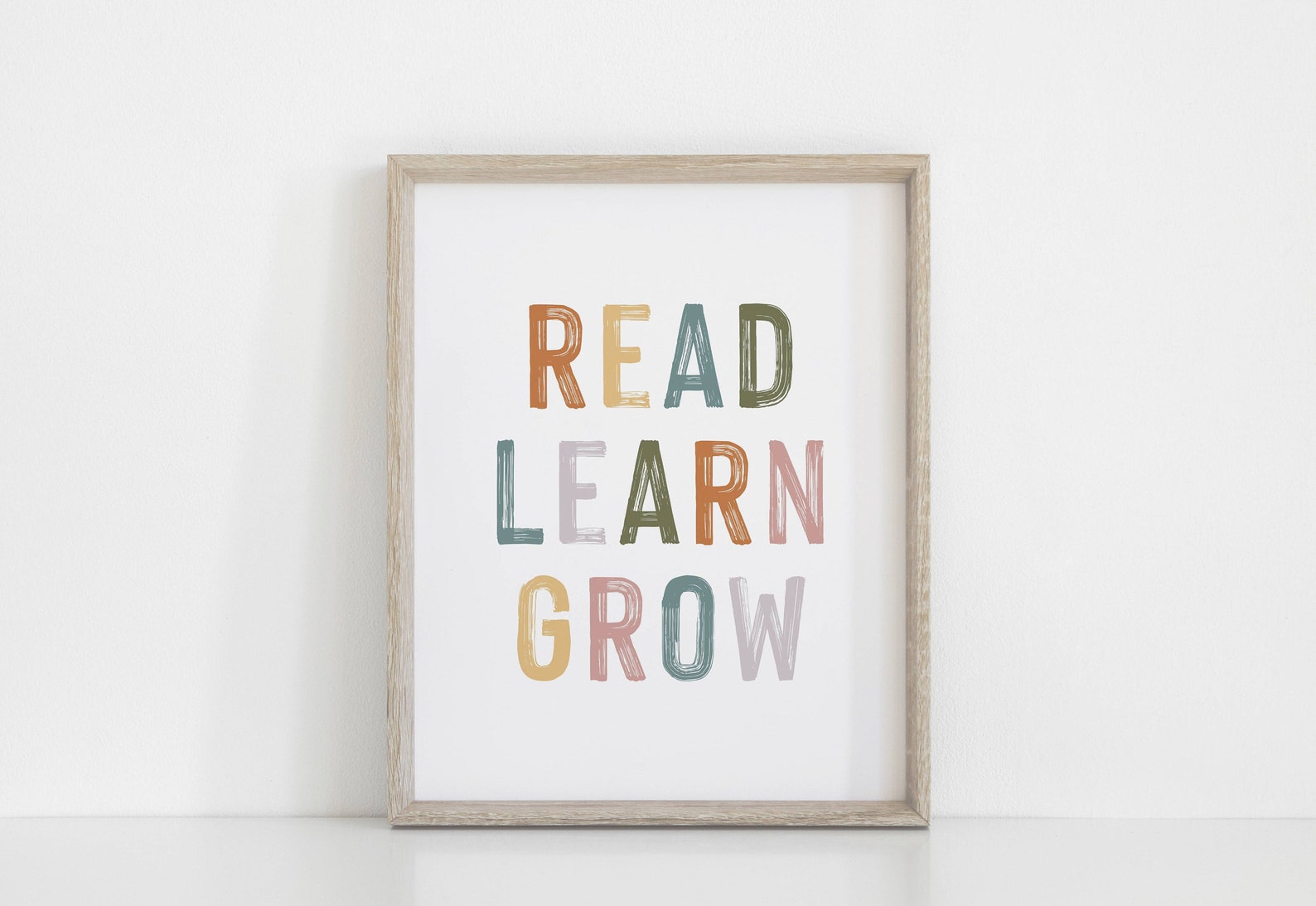 DIGITAL DOWNLOAD Read Learn Grow Reading Nook Kids - Etsy