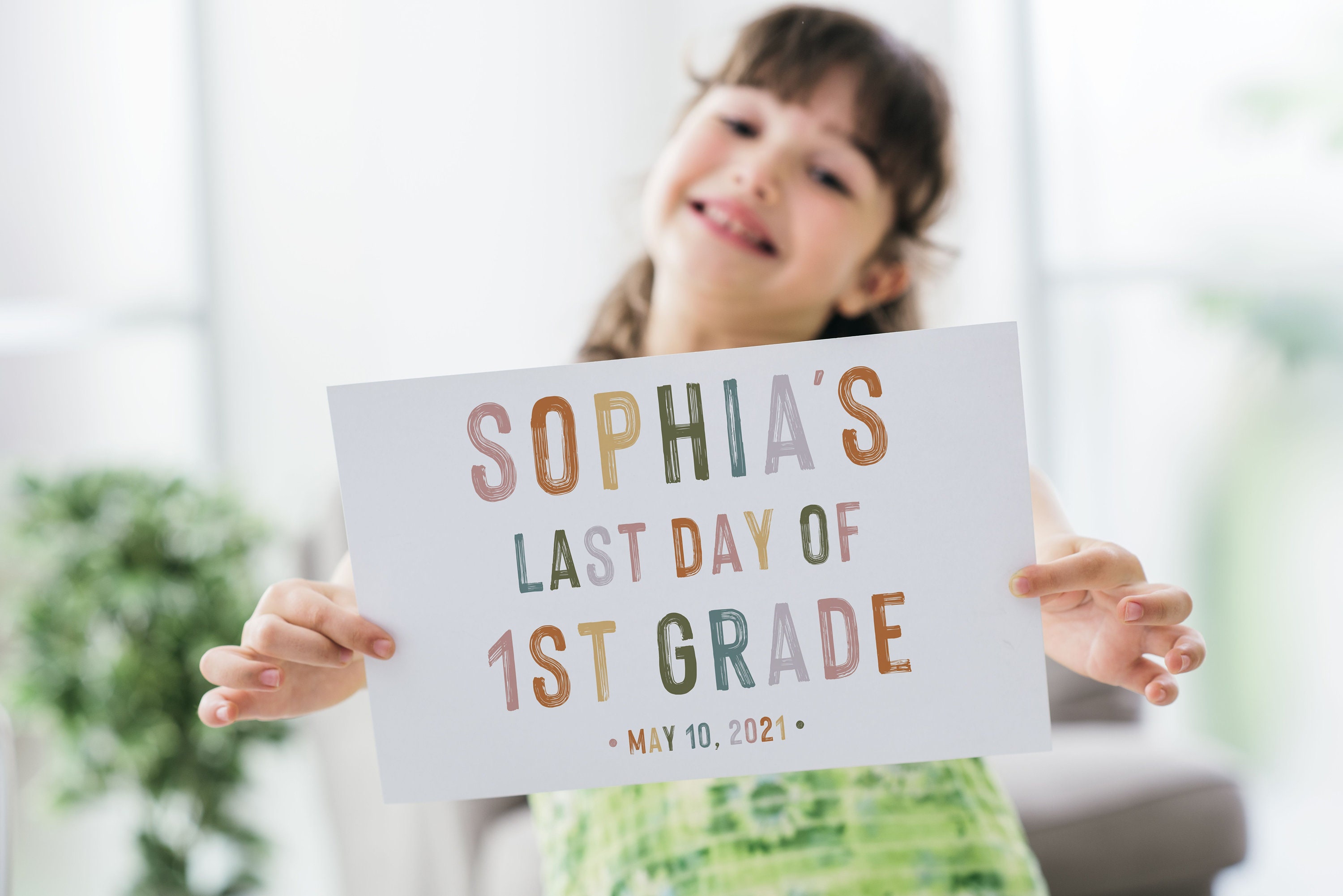 DIGITAL DOWNLOAD Custom Last Day of School Sign Printable - Etsy