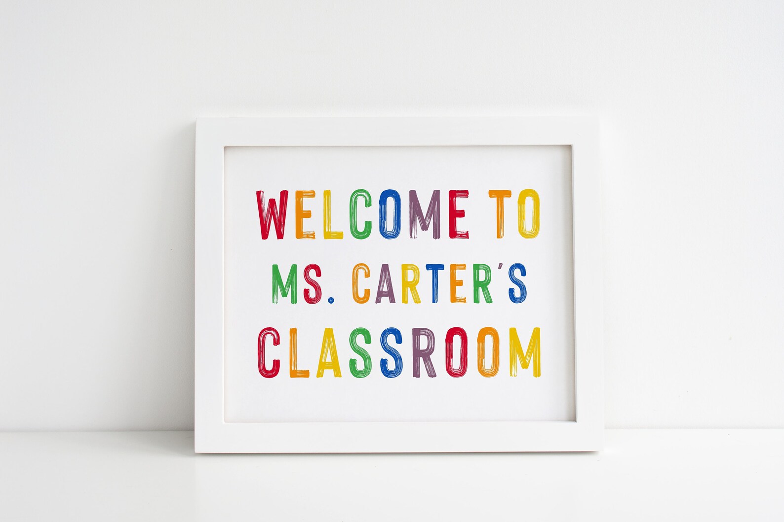 DIGITAL DOWNLOAD Teacher Name Sign Printable Classroom - Etsy