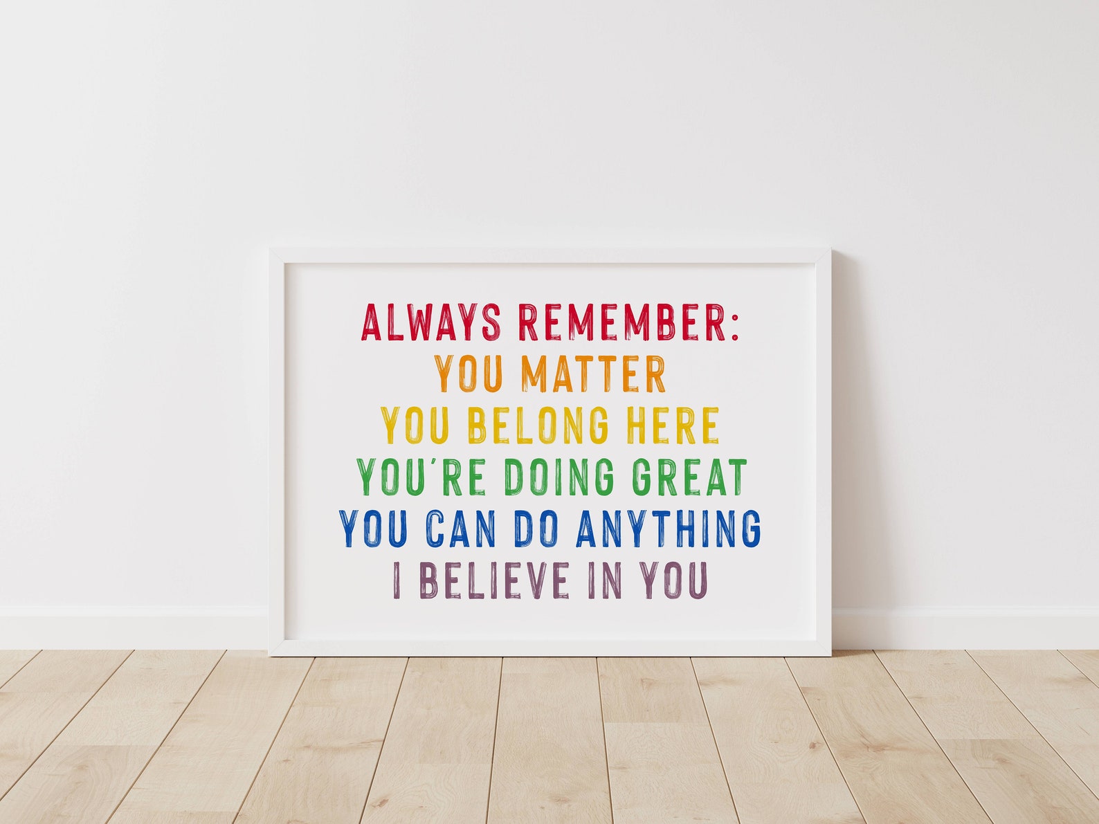 DIGITAL DOWNLOAD Classroom Decor Rainbow Classroom Signs | Etsy