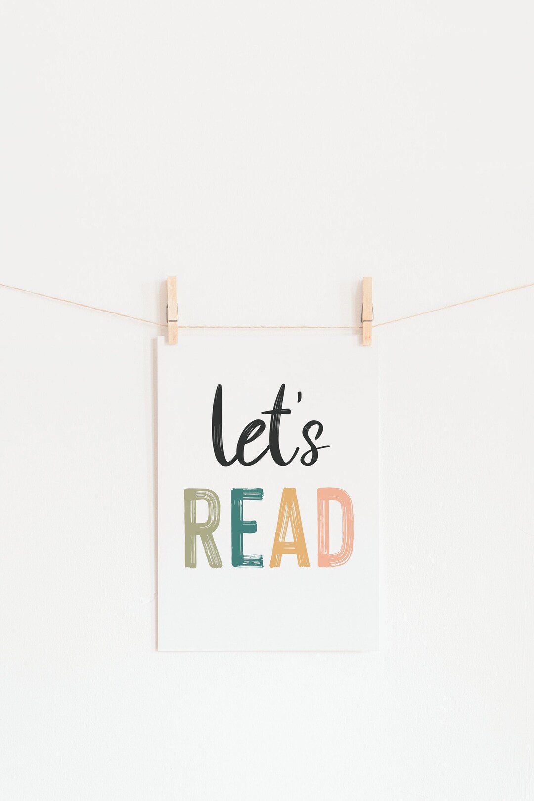 DIGITAL DOWNLOAD • Reading Corner Decor • Classroom Educational Posters ...