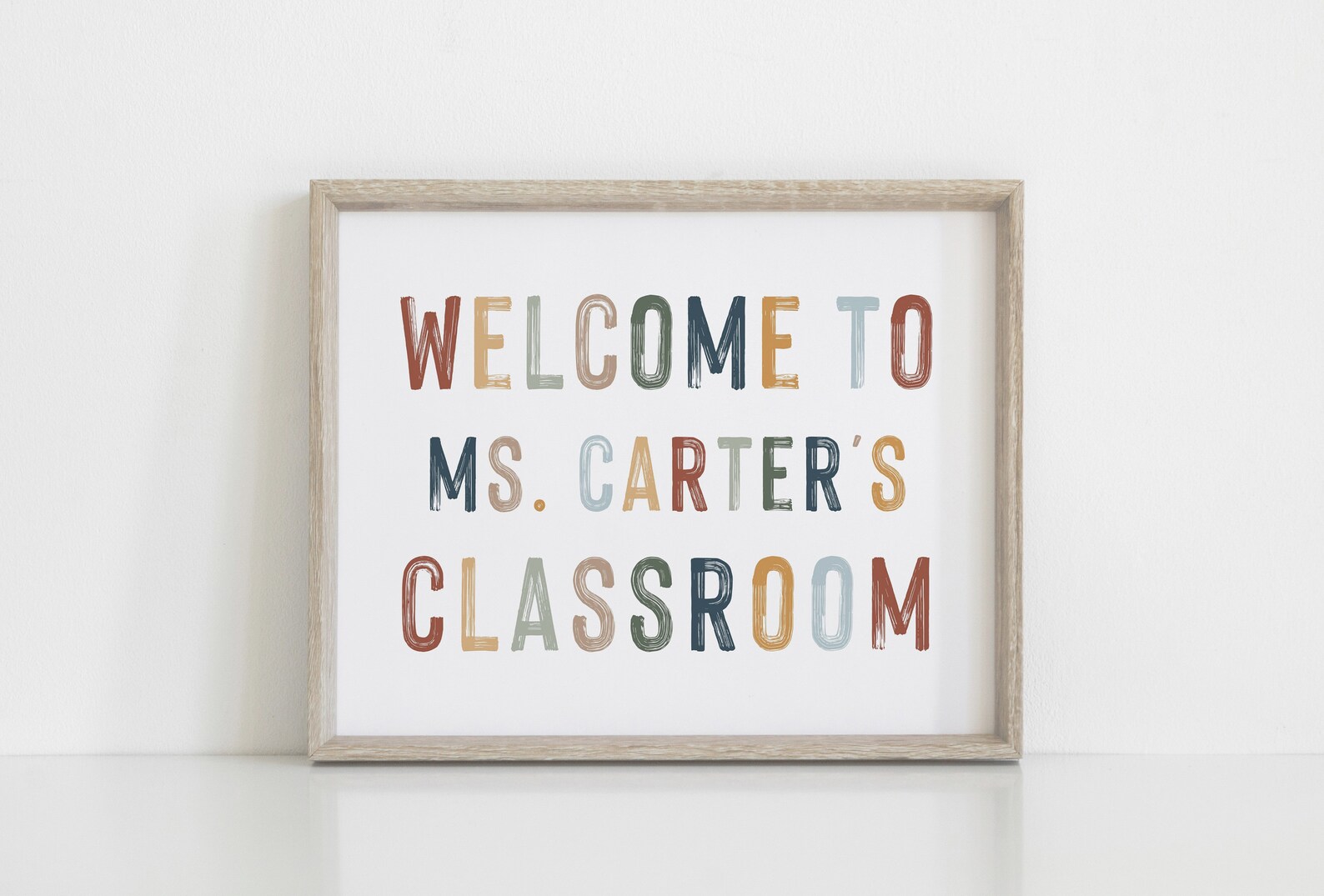 DIGITAL DOWNLOAD Teacher Name Sign Printable Classroom - Etsy