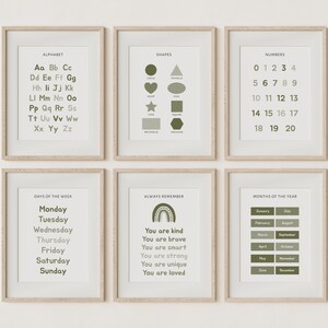 DIGITAL DOWNLOAD Boho Classroom Decor Bundle Educational | Etsy