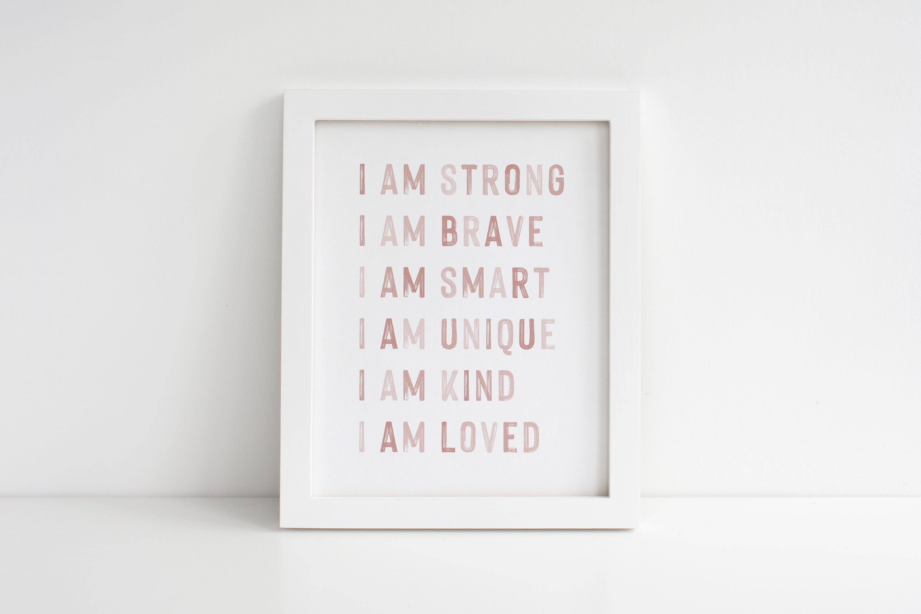 DIGITAL DOWNLOAD Nursery Decor Girl Boho Inspirational | Etsy