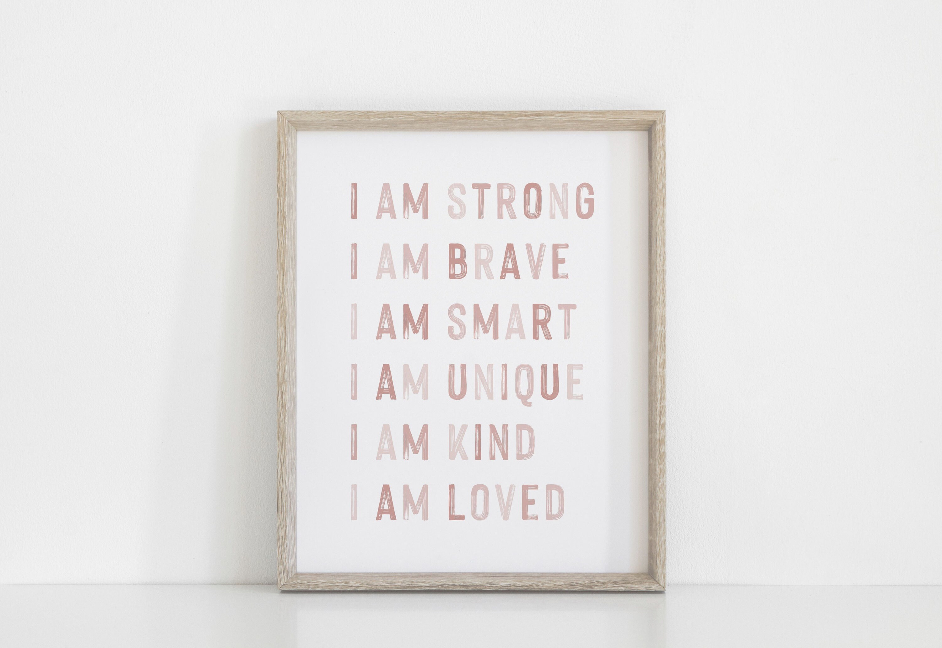 DIGITAL DOWNLOAD Nursery Decor Girl Boho Inspirational | Etsy