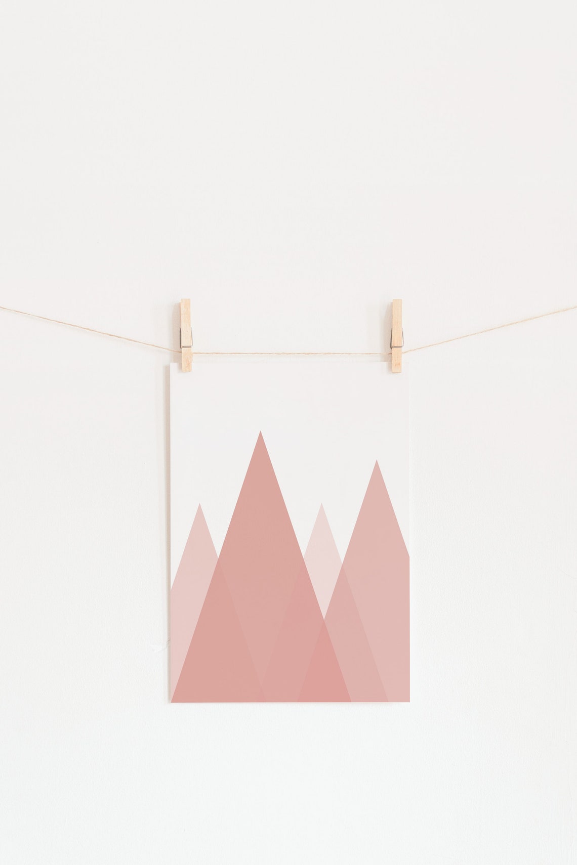 DIGITAL DOWNLOAD Blush Pink Printable Wall Art Girls Room - Etsy