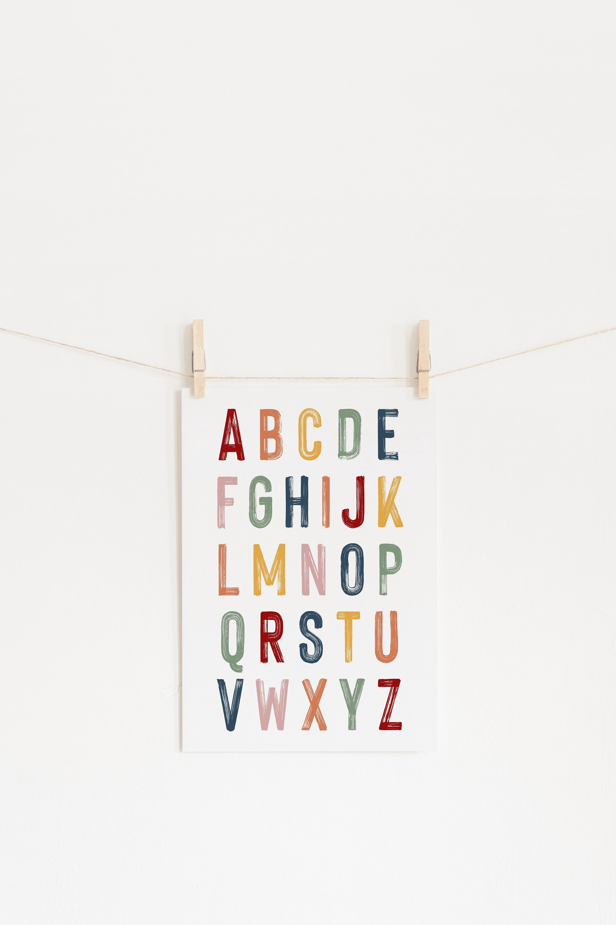 DIGITAL DOWNLOAD Alphabet Poster Classroom Decor Preschool - Etsy