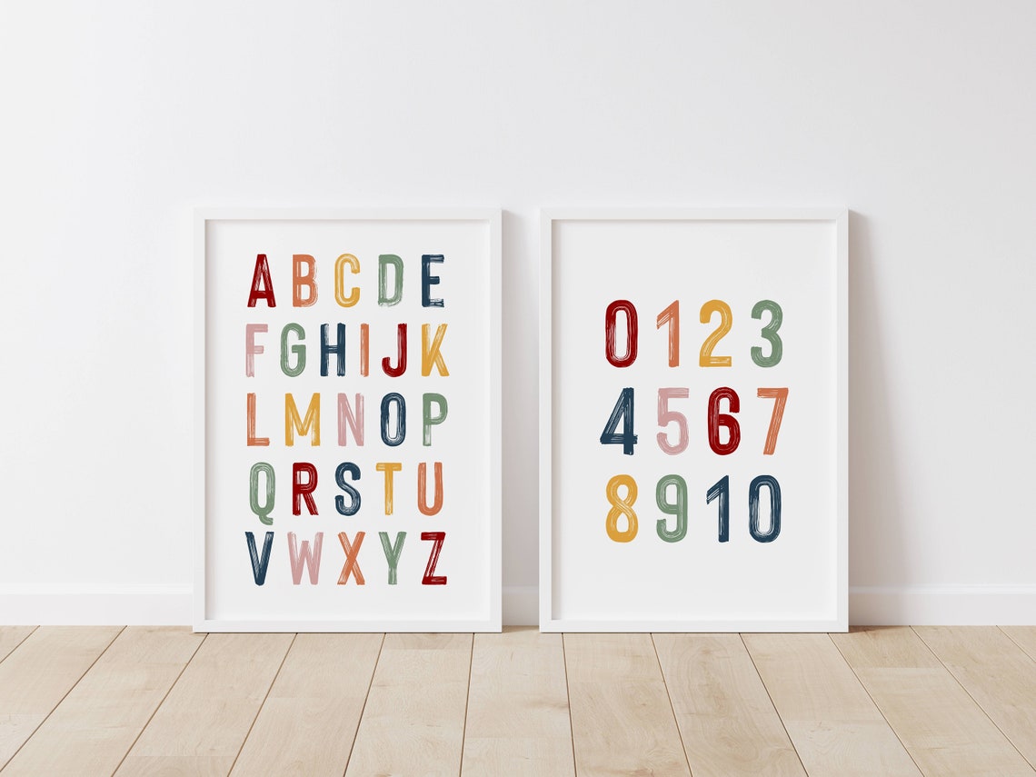 DIGITAL DOWNLOAD Alphabet Poster Classroom Decor Preschool - Etsy