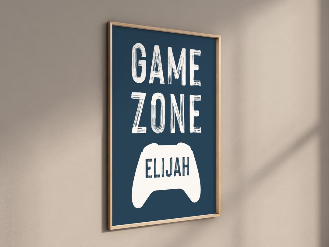 DIGITAL DOWNLOAD Gamer Room Decor Kids Room Decor Boy Print Game Room ...