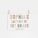 DIGITAL DOWNLOAD Custom Last Day of School Sign Printable Back to ...