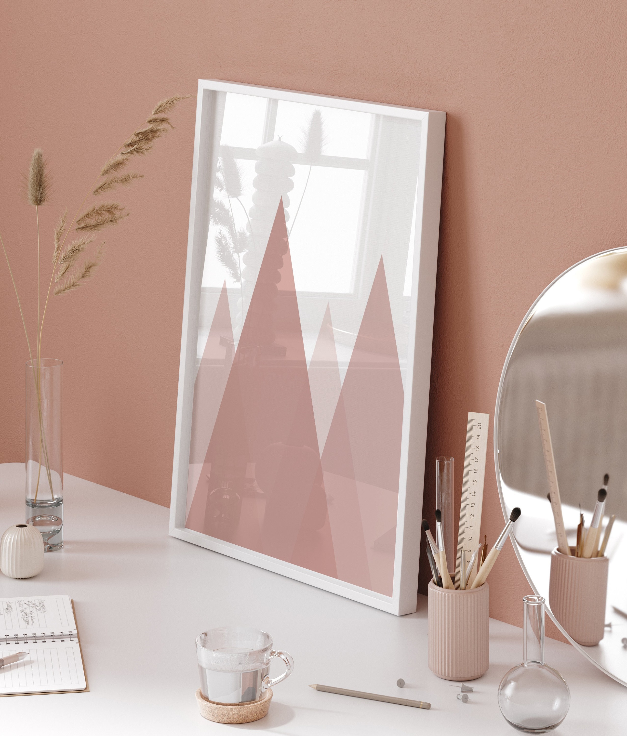 DIGITAL DOWNLOAD Blush Pink Printable Wall Art Girls Room - Etsy