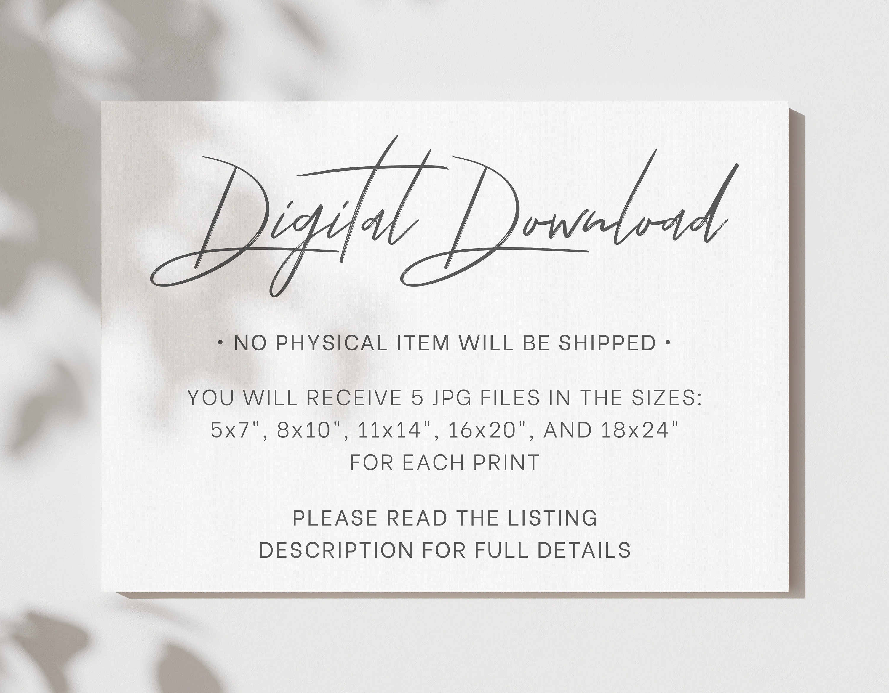 DIGITAL DOWNLOAD Alphabet Poster Printable Kids Room Wall - Etsy