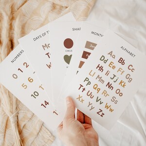 DIGITAL DOWNLOAD Boho Classroom Decor Bundle Educational Poster Set ...