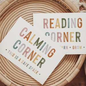 DIGITAL DOWNLOAD Classroom Decor Bundle Boho Rainbow Classroom Decor ...