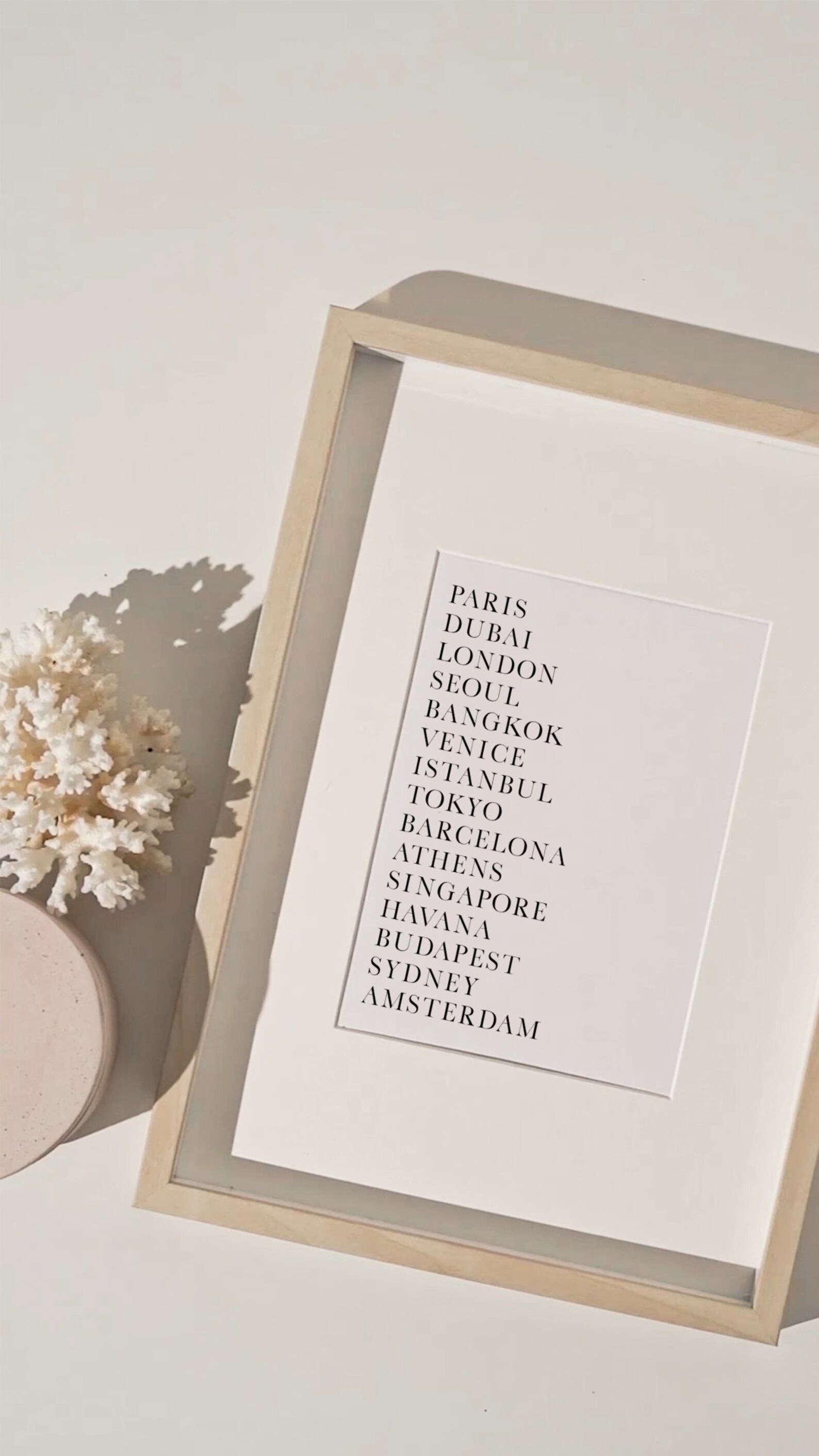 DIGITAL DOWNLOAD Cities Around the World City Name Print City | Etsy