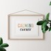 DIGITAL DOWNLOAD Calming Corner Sign Safe Space Wall Art Classroom ...