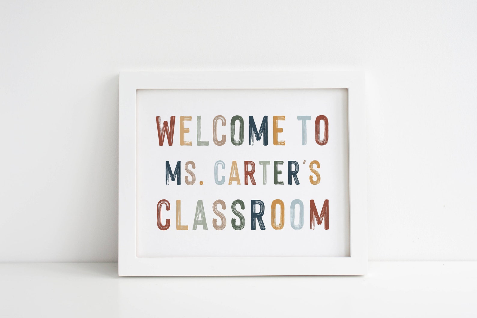 DIGITAL DOWNLOAD Teacher Name Sign Printable Classroom - Etsy