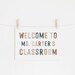 DIGITAL DOWNLOAD Teacher Name Sign Printable Classroom Decor Rainbow ...