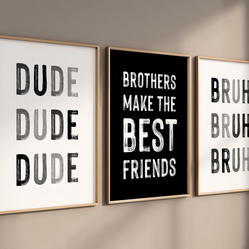 Brothers Sign - Etsy