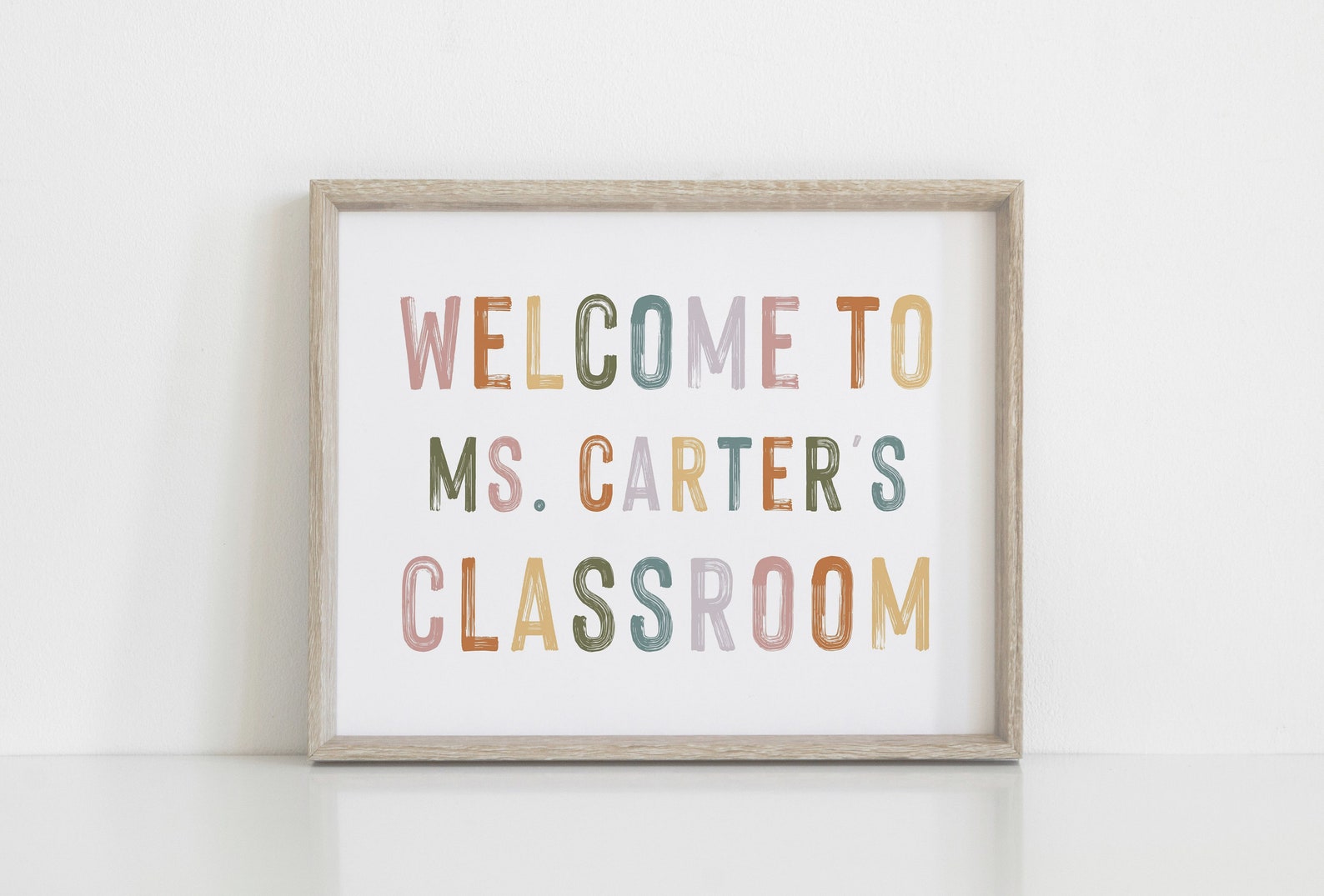 DIGITAL DOWNLOAD Teacher Name Sign Printable Classroom | Etsy