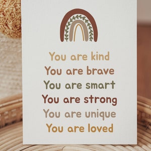 DIGITAL DOWNLOAD Boho Classroom Decor Bundle Educational Poster Set ...