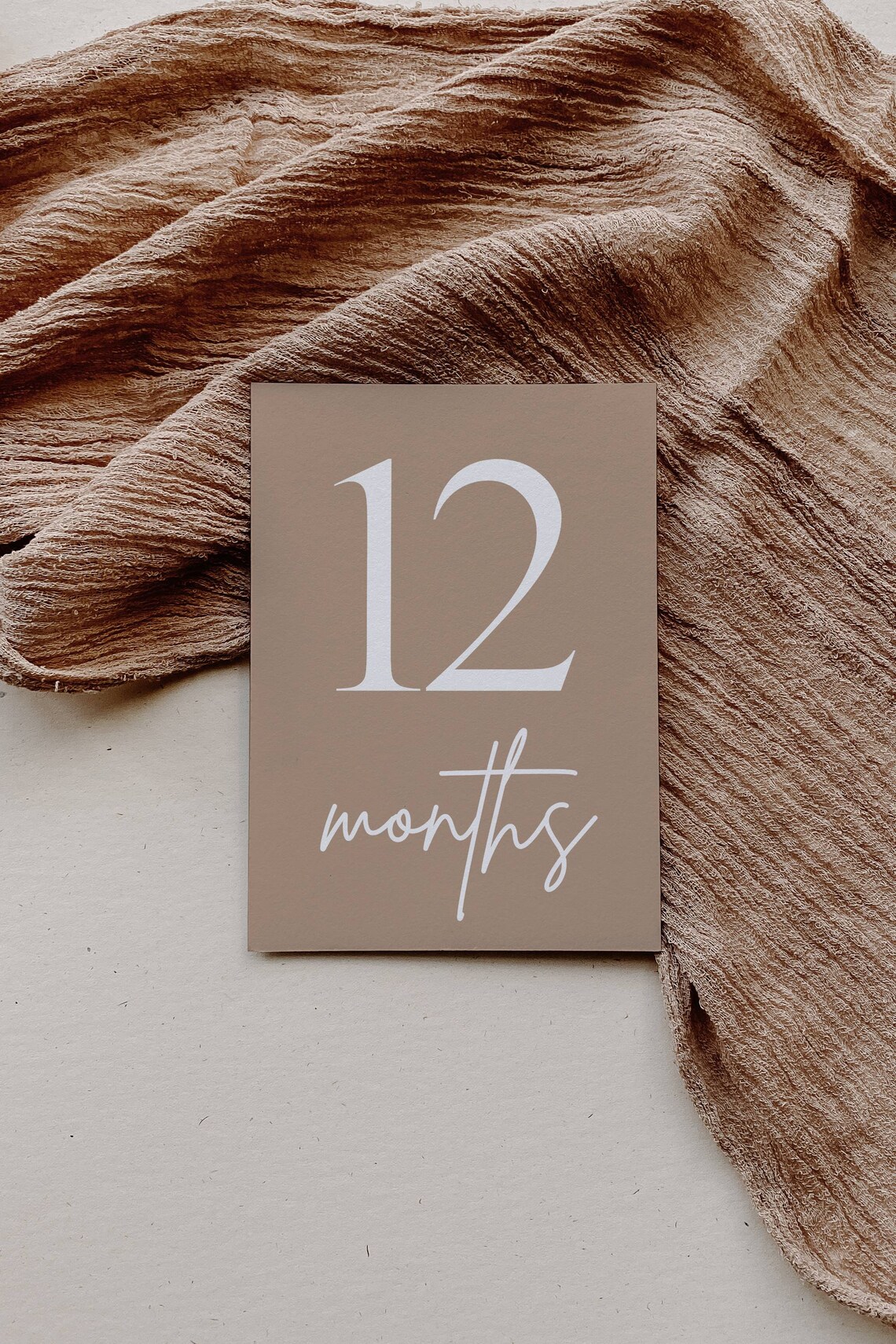 DIGITAL DOWNLOAD Monthly Milestone Cards Boho Monthly - Etsy