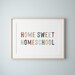 DIGITAL DOWNLOAD Home Sweet Homeschool Sign Homeschool Printable Wall ...