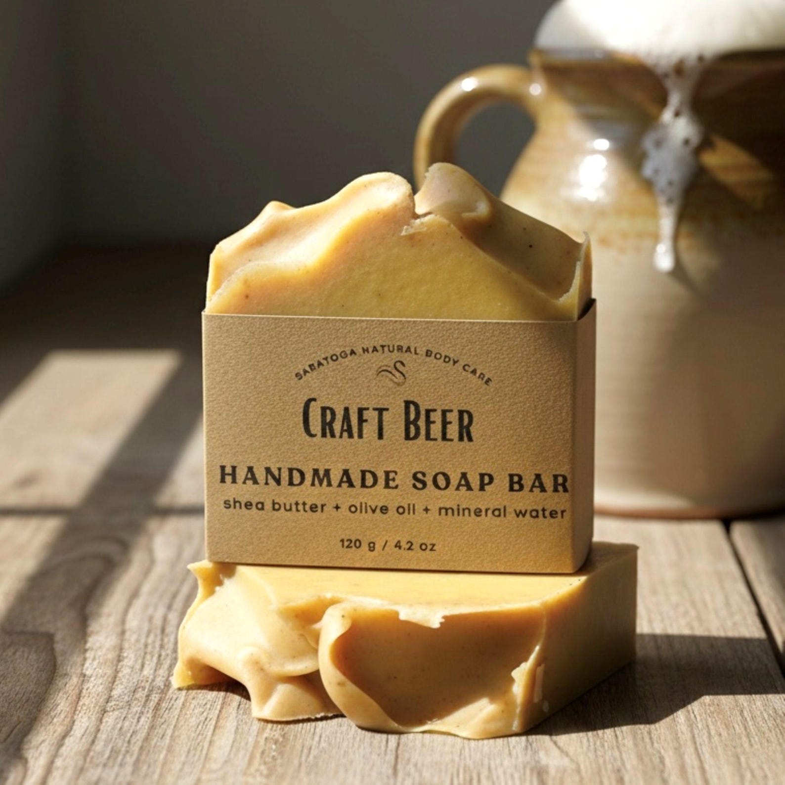 Handmade Craft Beer Soap Bar: Vegan Artisan Soap - Etsy