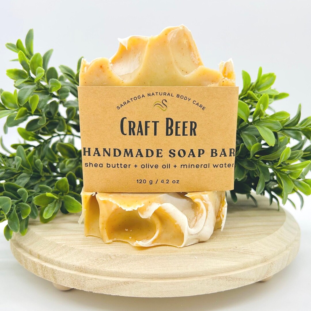 Handmade Craft Beer Soap Bar: Vegan Artisan Soap - Etsy