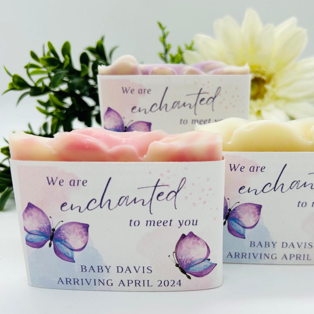 Enchanted Baby Shower Soap Favors – We Are Enchanted to Meet You ...