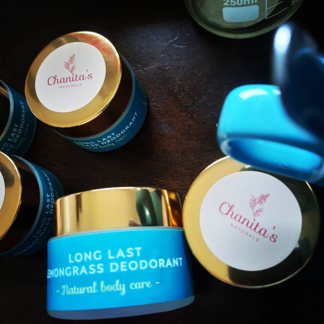 Lemongrass Deodorant, Long Last Lemongrass Cream Deodorant, Effective ...