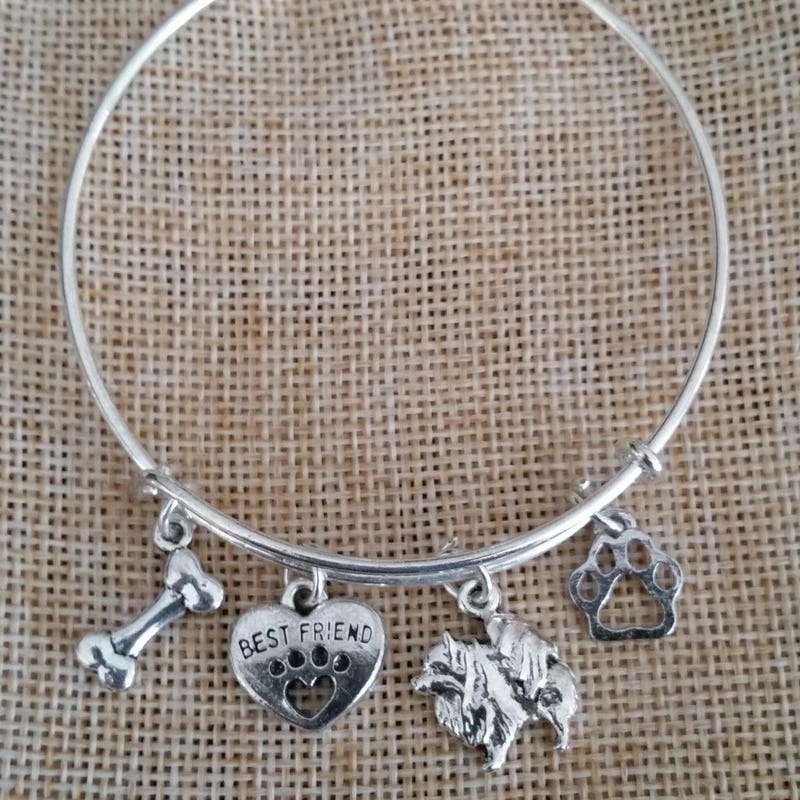 Dog Charm Bracelet - Etsy