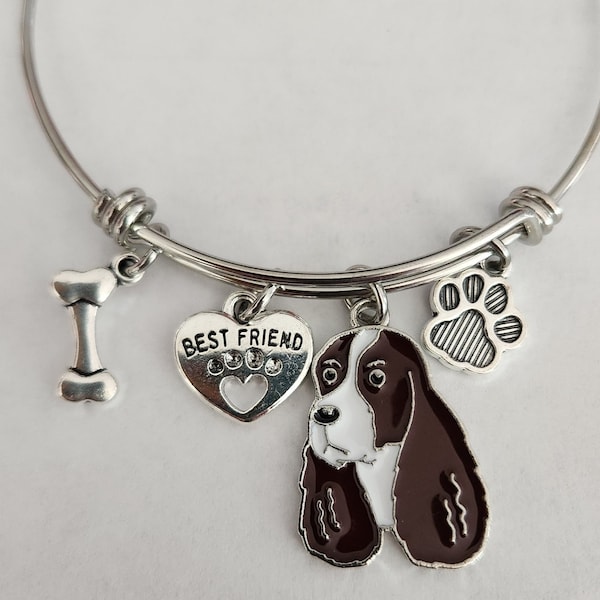 Dog Charm Bracelet - Etsy
