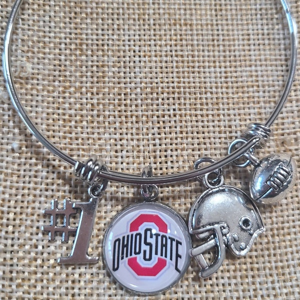 Ohio State Bracelet - Etsy