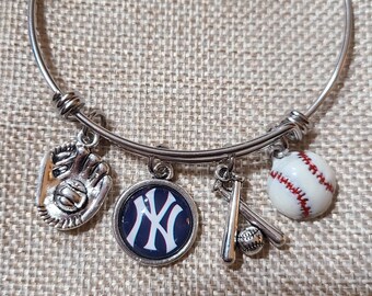 New York Yankees Charm - Etsy