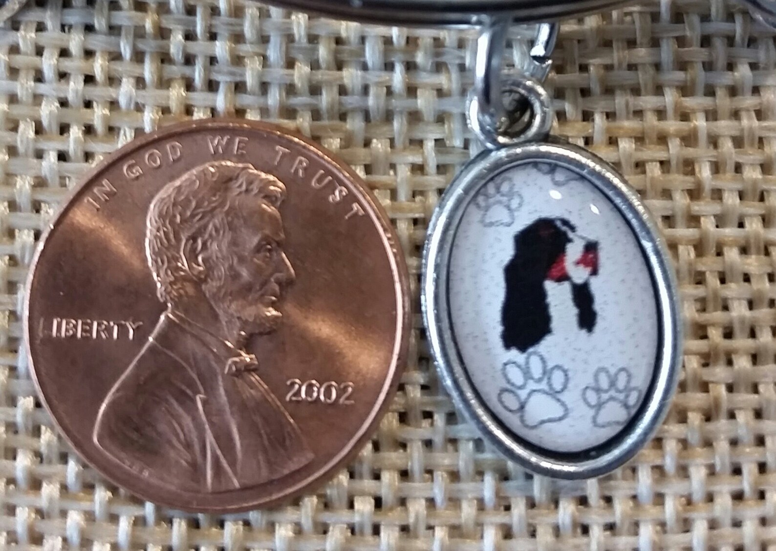 English Springer Spaniel Charm Bangle Bracelet Dog Charm - Etsy