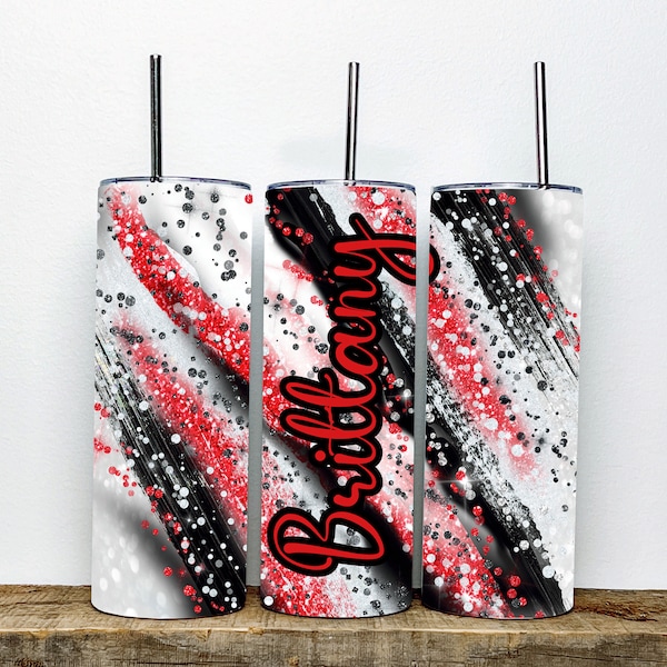Personalized Red Tumblers - Etsy