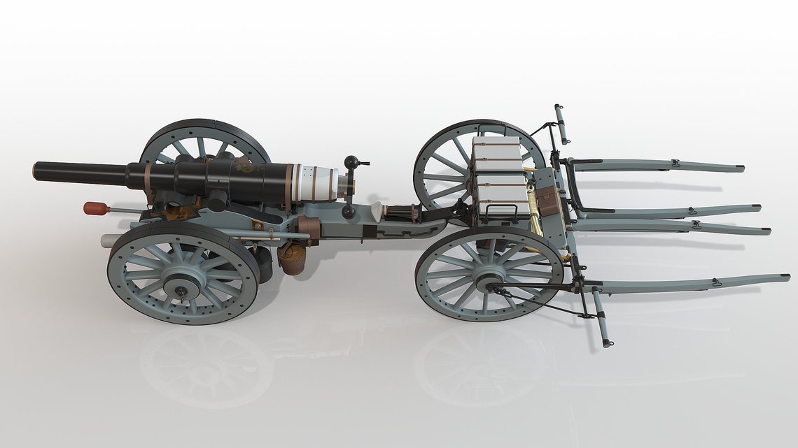3D MODEL COMBO British Armstrong RBL 40-pounder 35 Cwt Gun - Etsy Australia