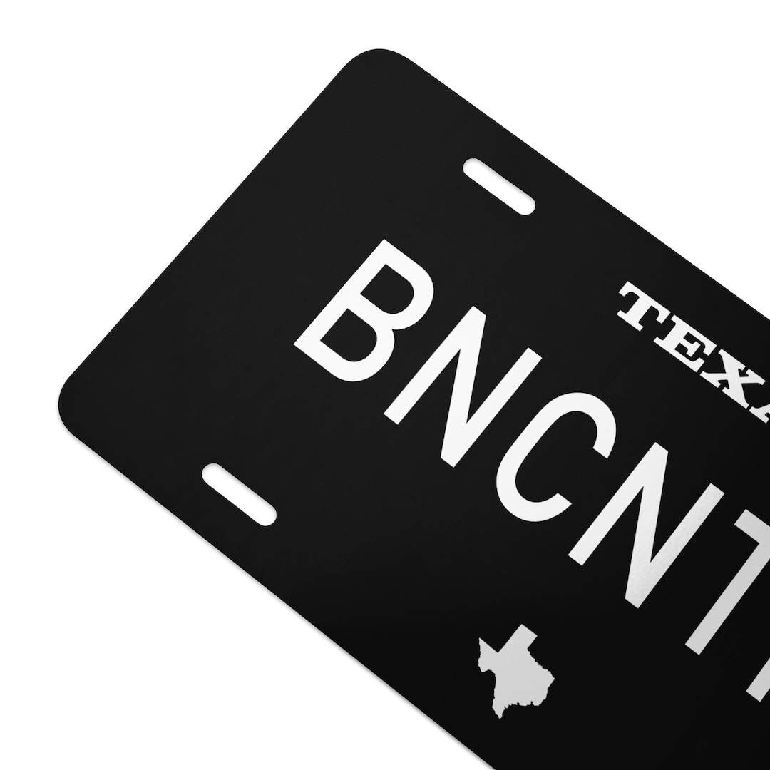 Cowboy Carter Been Country License Plate BNCNTRY Vanity Plate Beyhive ...