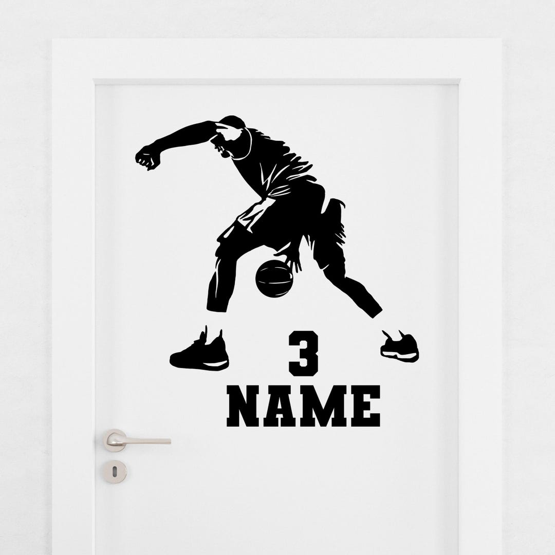 Basketball Decals - Basketball Decals for Walls - Personalized ...