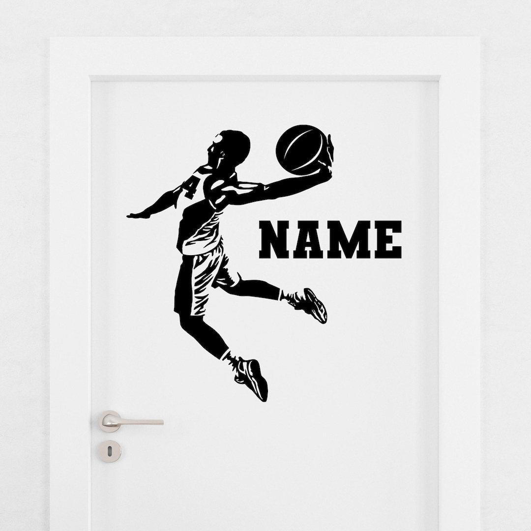 Basketball Wall Decal - Basketball Decals for Walls - Wall Stickers ...