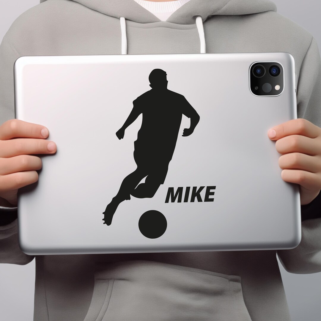Soccer Silhouette Car Decal - Soccer Player Car Decals - Car Soccer ...