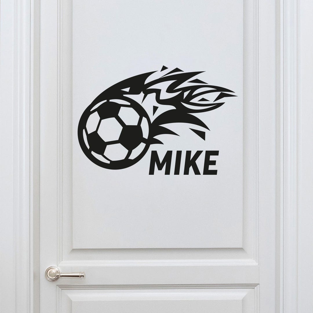 Soccer Car Decals - Car Soccer Decal - Personalized Custom Soccer ...