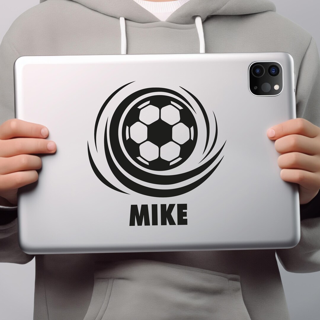 Custom Name Soccer Car Decal - Custom Soccer Player Car Decal ...