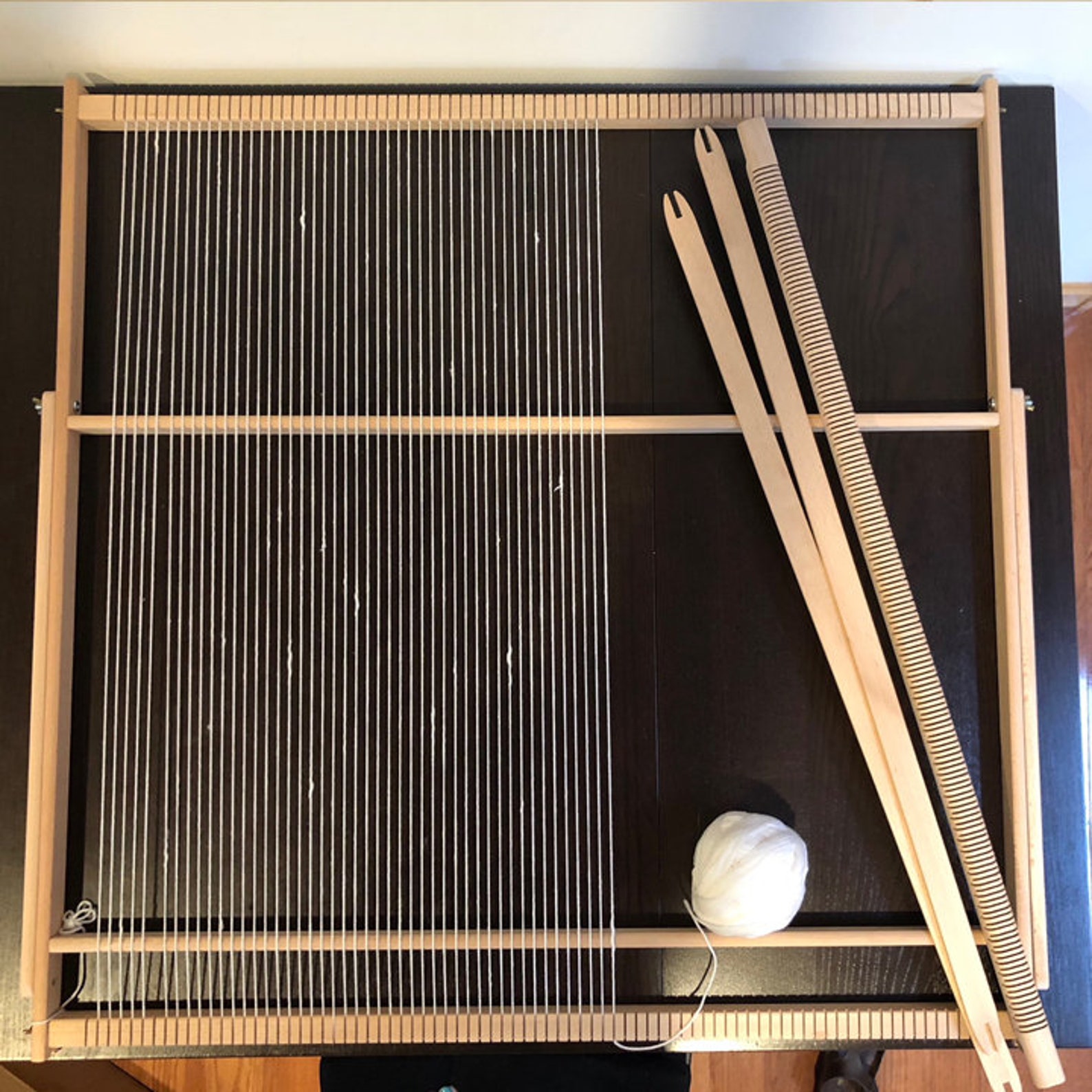 Huge Professional Weaving Loom Kit With Adjustable Stand 89 Cm X 87 Cm ...